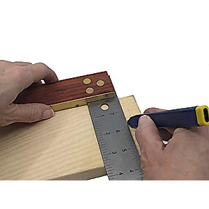 Swanson Tool TS152 8-Inch Try Square with Hardwood Handle