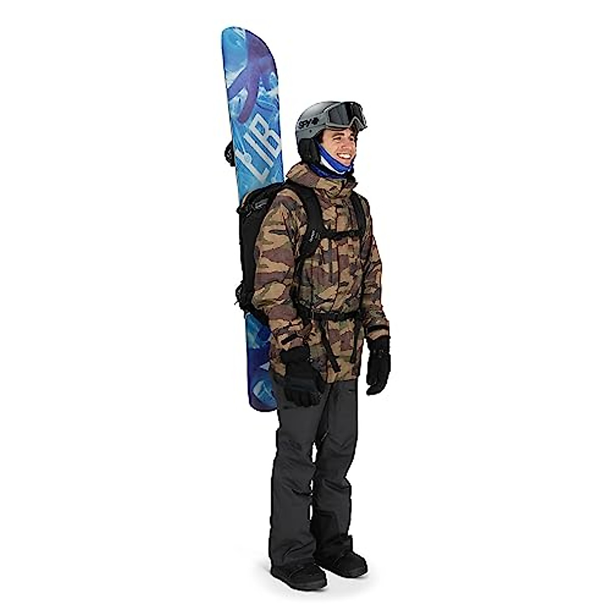 Osprey Soelden 32L Ski and Snowboard Backpack, Black, One Size