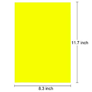 Pangda 9 Pack Yellow Gel Light Filters for Photography