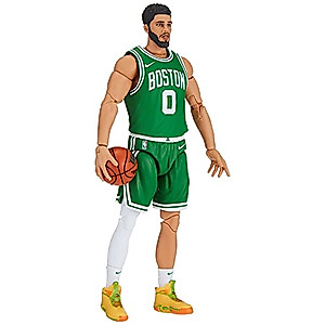 Hasbro Starting Lineup NBA Series 1 Jason Tatum Jayson Tatum 6" (15cm) Size Action Figure with Exclusive Panini Sports Trading Card Basketball F8188 Authentic