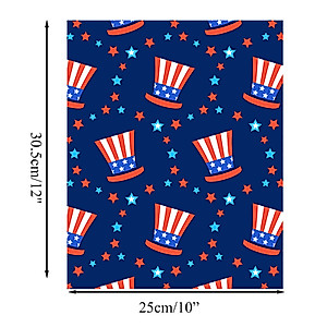 Independence Day Heat Transfer Vinyl Rainbow Stripe Pattern Vinyl Vinyl Bundling Roll Soft First Day of School Stickers