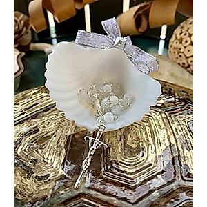 Baptism Candle Ribbons Details