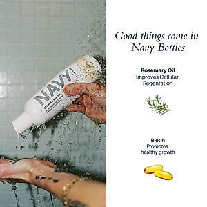 NAVY Search and Rescue Conditioner - Biotin and Vitamin Enriched Fortifying Hair Conditioner - 8 fl oz