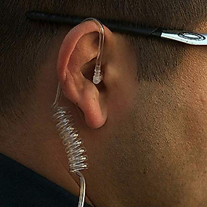 Baofeng Air Acoustic Tube Earpiece Throat Mic Air Tube Earpiece Headset for Baofeng UV5R BF-888s