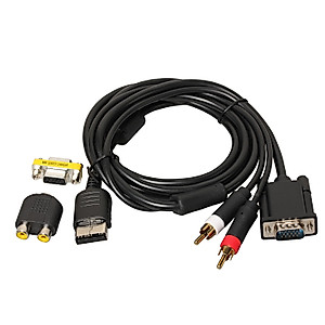 eJiasu SEGA DC VGA Cable SEGA Dreamcast VGA Cable HD Adapter DC VGA BOX (1PC)