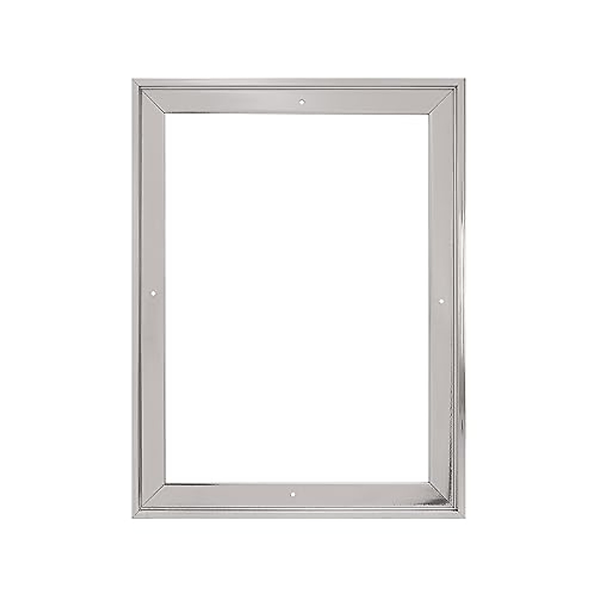 Pixy Canvas Floater Frame 24x36 for 3/4 (0.75) inch Deep Canvas Paintings/Canvas Prints/Wood Canvas Panels/Wall Art/Wall Decor/Home Decor/Artwork (Chrome, 24 x 36 inch, Portrait)