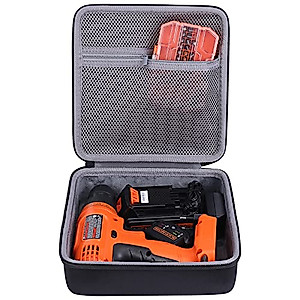 co2CREA Hard Case Replacement for BLACK+DECKER LDX120C / LD120VA MAX Cordless Drill Driver