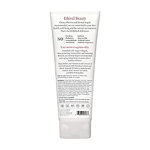 DERMA-E Rosehip and Almond Anti-Aging Shea Body Lotion – Vegan Collagen, Retinol and Vitamin E Moisturizer for Dry Skin – Gently Scented Cruelty Free Moisturizing Cream, 8 oz