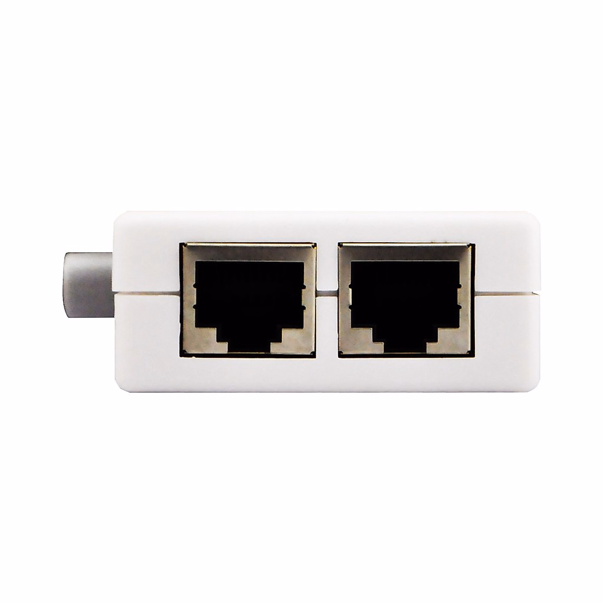 iKKEGOL Mini 2-Port RJ45 Network Key-Press Switch Splitter Selector Box 100M 2-in 1-Out or 1-in 2-Out