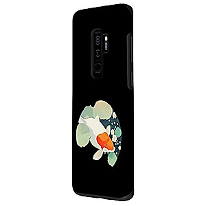 Galaxy S9+ koi carp close up lilly pad japanese culture lotus flower Case