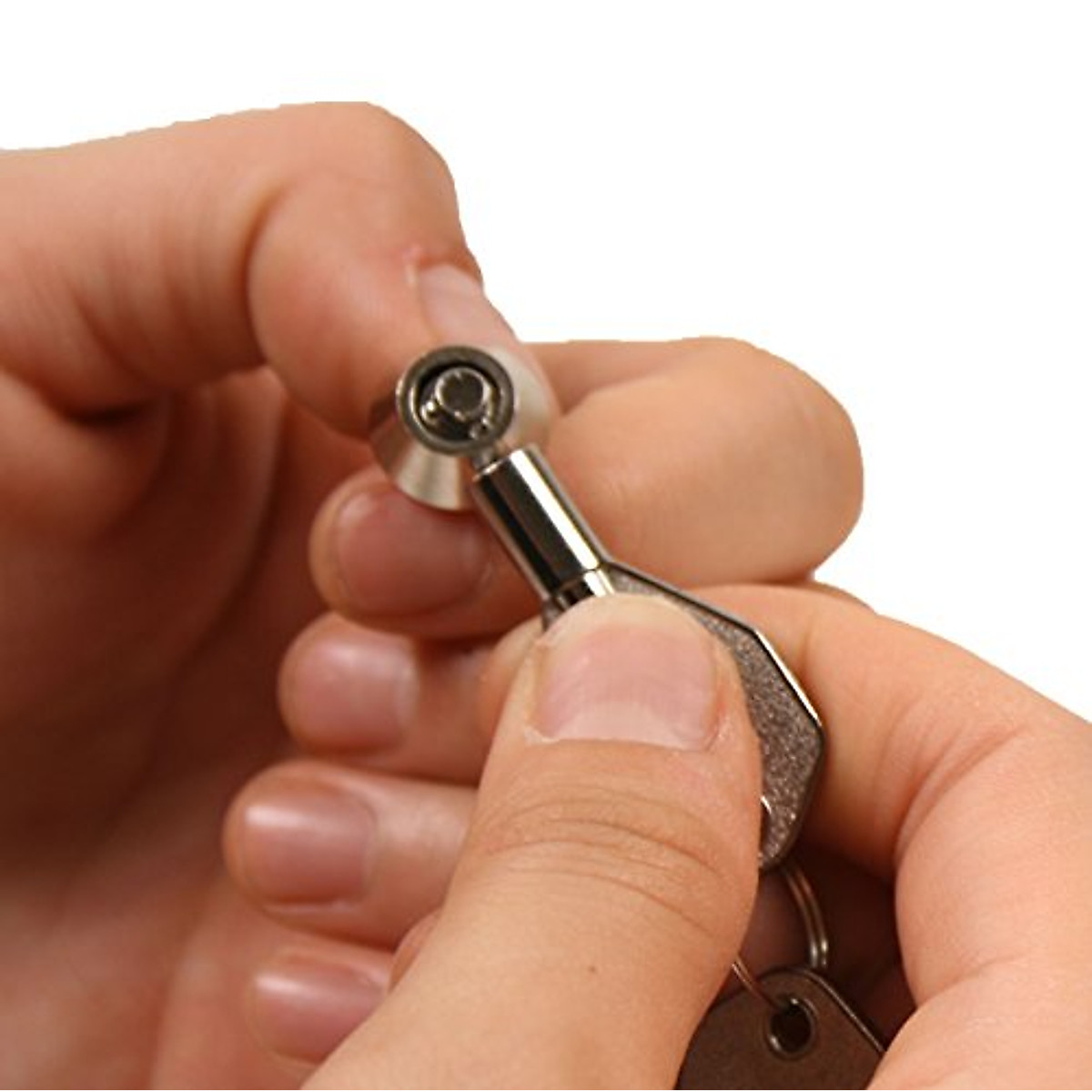 FJM Security Products FJM-0601 MEI-0601 High Security Computer Case Lock, 1 Count (Pack of 1), Chrome