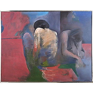 Two Seated Nude Figures