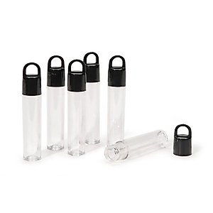 Darice Plastic Storage Tube Clear 2-7/8" 6/Pkg