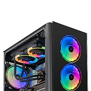 YEYIAN Yari AIO Cooled Gaming Desktop - Ryzen 7 7700X 5.40 GHz, 16GB DDR5 5600MHz RAM, 1TB NVMe SSD, NVIDIA GeForce RTX 4070 12 GB GDDR6X Graphics, VR Ready, USB-C, Windows 11 Home