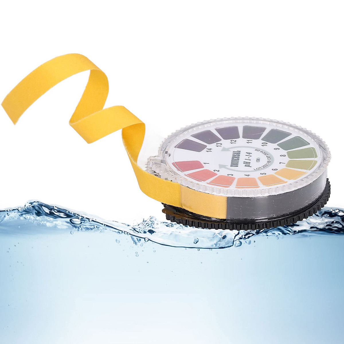 FTVOGUE Test Paper Strip Roll Professional Level Testing Paper for Cosmetics Food Water Full Range 0-14, Water Quality/Temperature and Humidity Meter