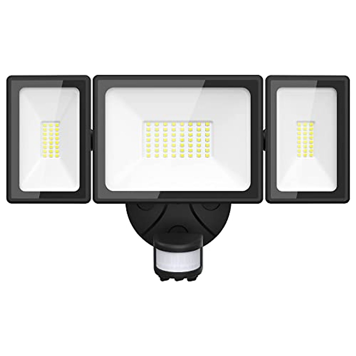 Onforu 65W LED Security Lights Motion Sensor Light Outdoor with Remote Control, Dusk to Dawn Security Lights, 3 Modes, 6500LM, 6500K, IP65 Waterproof Flood Light Motion Detector Hardwired Wall Light