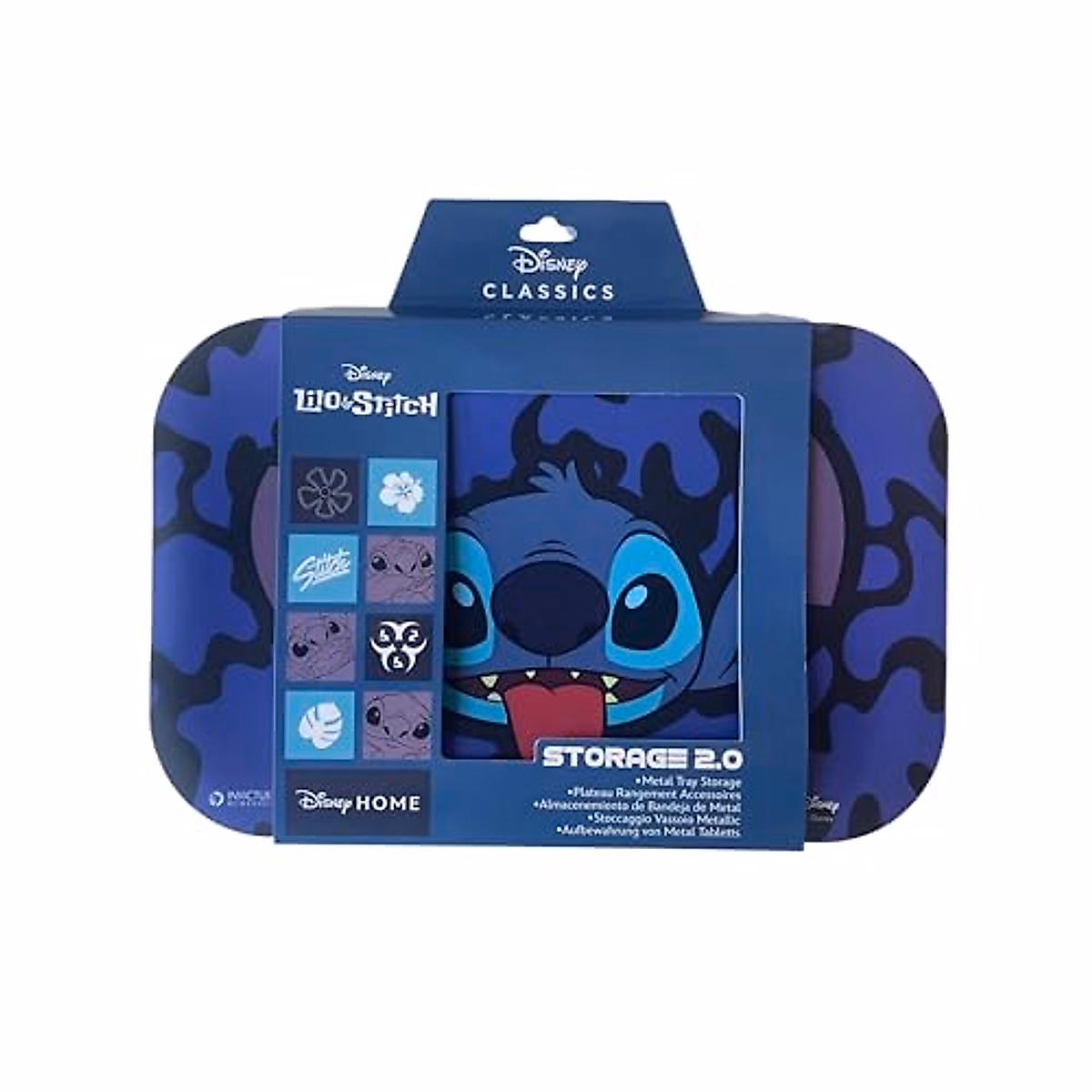 Storage 2.0 Storage Tray - Magnetic Lid Stitch Blue