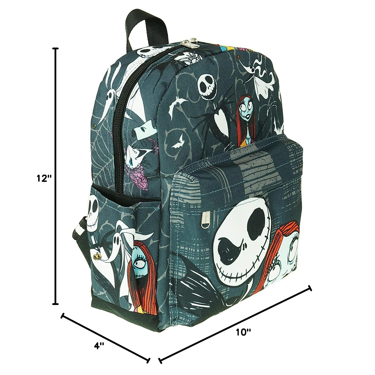 KBNL Nightmare Before Christmas 12inch Deluxe All Over Print Daypack A21333 Medium