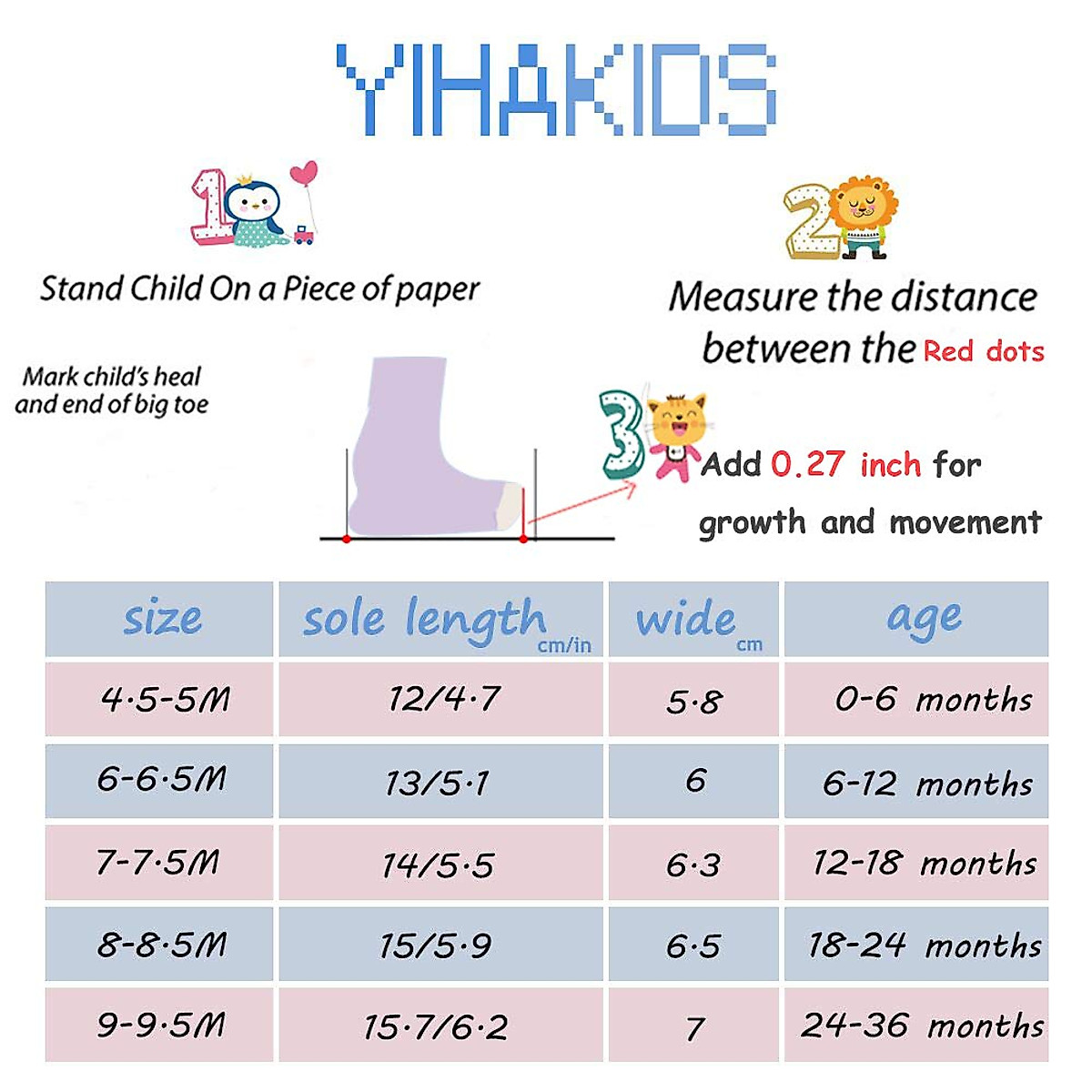 YIHAKIDS Baby Leather Shoes First Walking Moccasins Infants Boys Girls Soft Sole Toddler Crawling Slippers Dog(Brown,6-12 Months,sole length 5.1in)