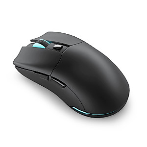 PWNAGE Ultra Custom Symm 2 Wireless Gaming Mouse - Flawless Pro Grade 3370 Optical Sensor - 100% PTFE Skates (Solid Sides, Black)