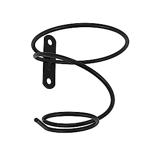 Senmubery Hefddehy Pack of 6 Wall Mounted Wine Racks - Red Wine Bottle Display Holder with Screws, Metal Hanging Wine Rack Organizer