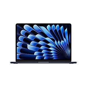 2024 Apple MacBook Air with M3 chip (13-inch, 16GB Ram, 256GB SSD Midnight) QWERTY English (Renewed)