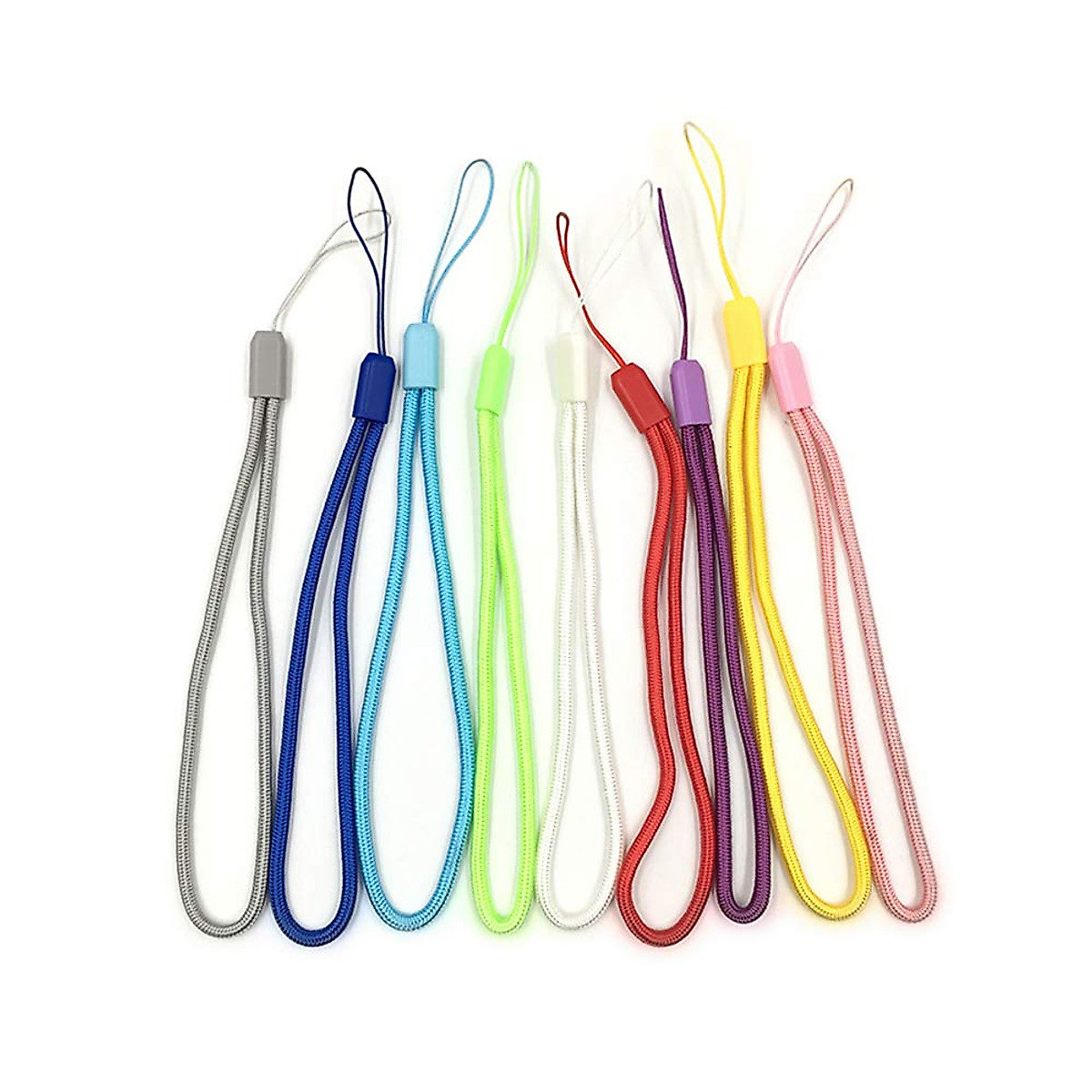 Colorful Braided Hand Wrist Strap Band Hand Rope Lariat for Game Boy Adance GBA/GBA-SP Console (Yellow)