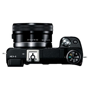 Sony NEX-6L/B Mirrorless Digital Camera with 16-50mm Power Zoom Lens and 3-Inch LED (Black) (OLD MODEL)