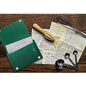 Better Office Products 3 x 5 Inch Index Card Case, 24 Pack, Semi-rigid Plastic, with Clear Index Dividers, Primary Color Assortment