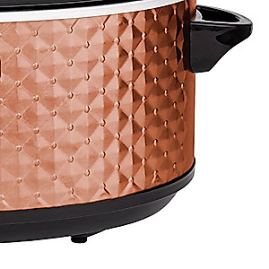 Brentwood Select Slow Cooker, 7 Quart, Copper