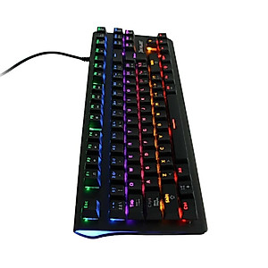 Ocelot Gaming by Quaroni Compact Wired Gaming Keyboard - Mechanical - RGB