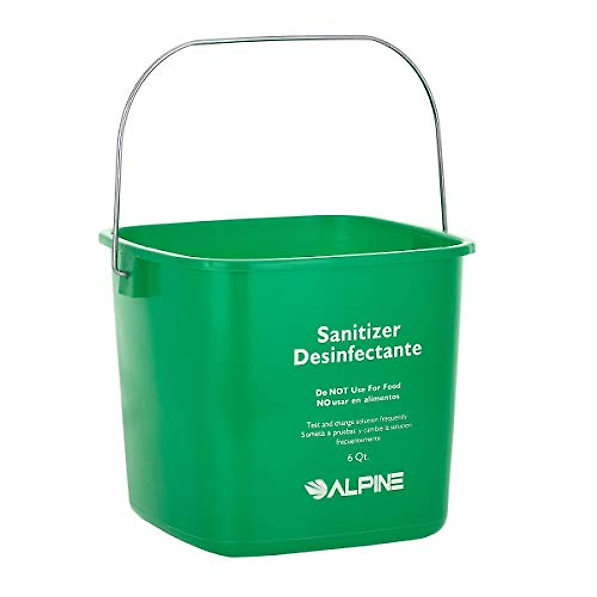 Alpine Industries 6 Qt. Green Cleaning Pail, Green