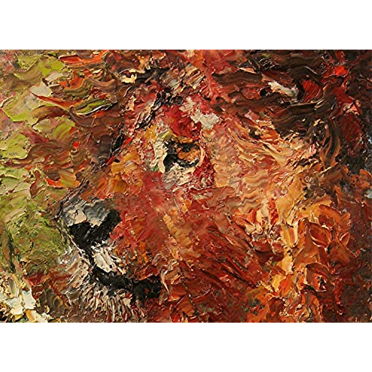 (SOLD) Kaitiaki ❤ - NEW FOR 2019 The pride guardian lion by internationally renown painter Andre Dluhos