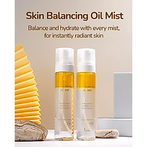 ROKKISS Skin-Balancing Oil Mist (3.4fl oz x 2ea) - Soothes, Moisturizes & Balances Skin. Sea Buckthorn, Hyaluronic Acid - Korean Skin Care