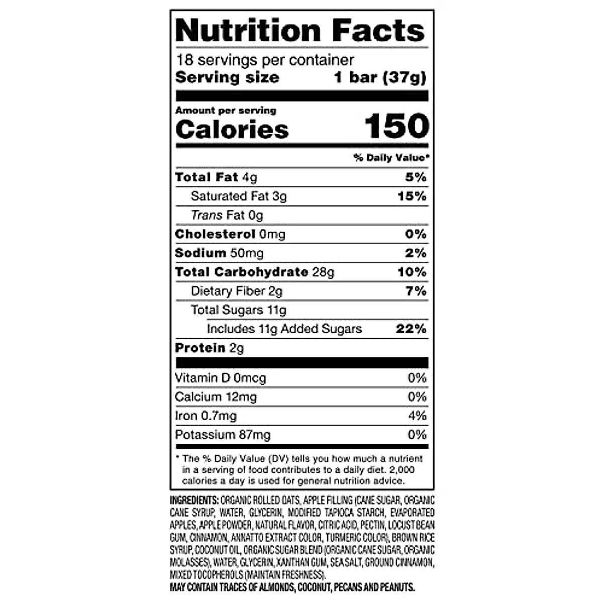 Generic Members Mark Apple Cinnamon Oat Bites (18 pk.)