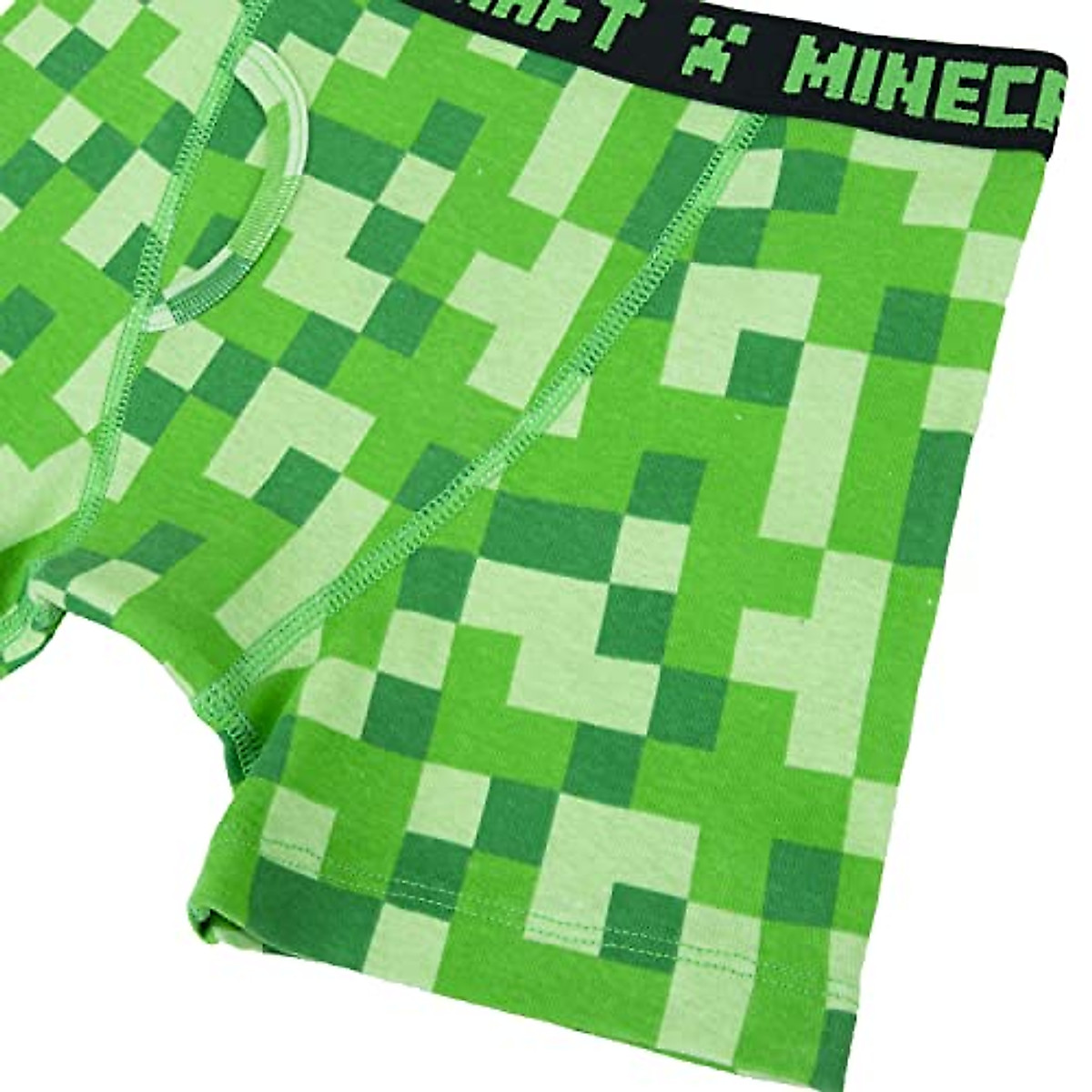 Minecraft Boys 5-Pack Boxer Briefs Underwear Comfortable 6 Multicolor