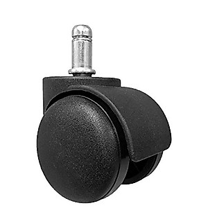2" Replacement Office Chair Caster Wheels - (Set of 5) - S3253