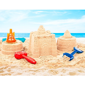 Battat – Sand Toys For Kids – 11Pc Sandcastle Building Kit With Molds And Shovel – Outdoor Sandbox Toys – Sand Castle Play Set – 3 Years + – Sand Castle Play Set