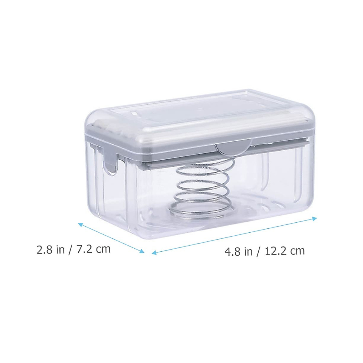 Cabilock 5pcs Soap Box Travel Soap Holder Soap Dishes for Bar Soap Travel Laundry Soap Travel Bar Soap Case Soap Dish Holder Soap Tray Soap Dish for Shower Bag Container Portable Plastic