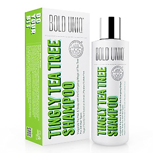 Bold Uniq Tea Tree Shampoo & Conditioner Bundle. Clarifying Formula. Energizing Peppermint & Tea Tree Oil formula for Men & Woman. Paraben & Sulfate Free. Vegan & Cruelty Free.