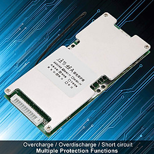 Battery Board, 13S 45A Lithium Cell Battery PCB Board with Balance Function