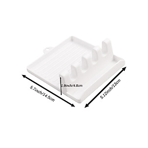 TTBellok 3 PCS Washable Paint Brush Holder, Painting Brush Stand Rest With 5 Slots for Oil Watercolor Acrylic Painting