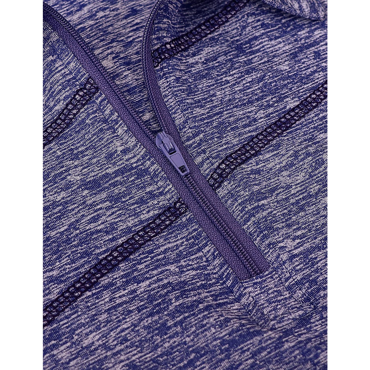 MISS FORTUNE Womens Plus Size Gym Shirts Running Golf Tops Workout Shirts, Quick Dry Sport Tops Short Sleeve Purple 2XL