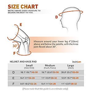 JBM Adult & Kid Full Protective Gear Set Multi Sport Helmet, Knee and Elbow Pads with Wrist Guards Protection for Biking,