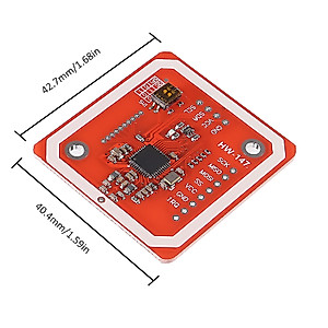 AITIAO 3Pcs PN532 NFC NXP RFID Module V3 Kit Near Field Communication Reader Module Kit I2C SPI HSU with S50 White Card Key Card for Raspberry Pi DIY Smart Phone