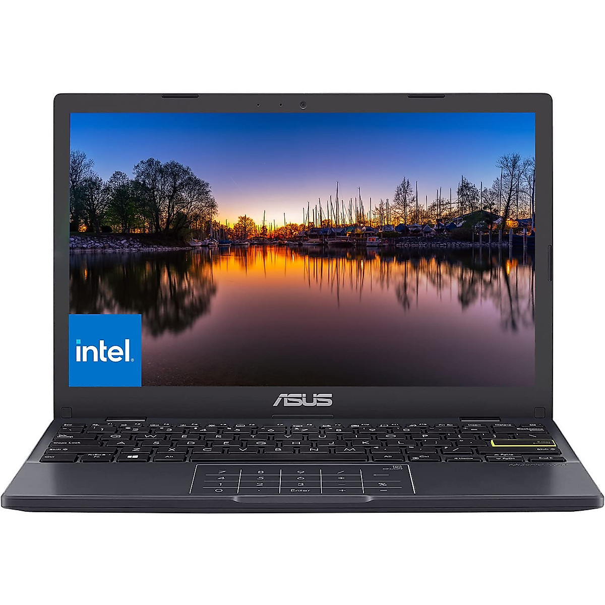 ASUS 2022 Newest Vivobook Go Laptop, 11.6 Inch HD Ultra-Thin Display, Intel Dual core, 4GB RAM, 64GB eMMC, Wi-Fi, Bluetooth, Windows 11 Home in S Mode, Bundle with JAWFOAL