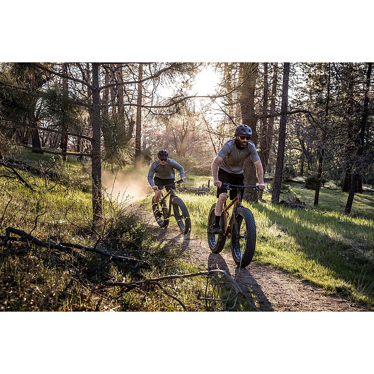 Mongoose Argus ST Fat Tire Mountain Bike for Adult Men Women, 26-Inch Wheels, Mechanical Disc Brakes, 17-Inch Steel Hardtail Frame, 7-Speed, Copper