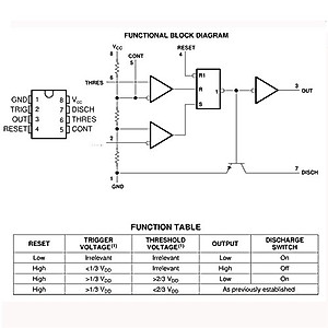 12PCS NE555 NE555P NE555N Precision Timer IC DIP-8 for Electric DIY