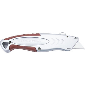 MARSHALLTOWN DuraSoft Knives, Auto-Load Utility Knife with DuraSoft Handle, 9040