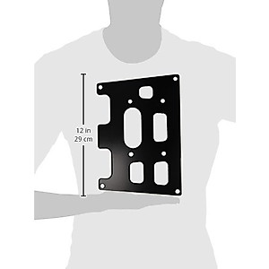 KFI Products 100335 Winch Mount Kit for '02-06 Artic Cat 250 2X4, 4X4, Black, Medium